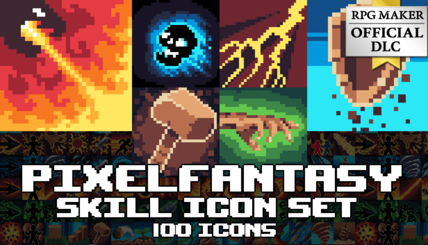 Pixel Fantasy Skill Icon Set – KOMODO Plaza (JP)