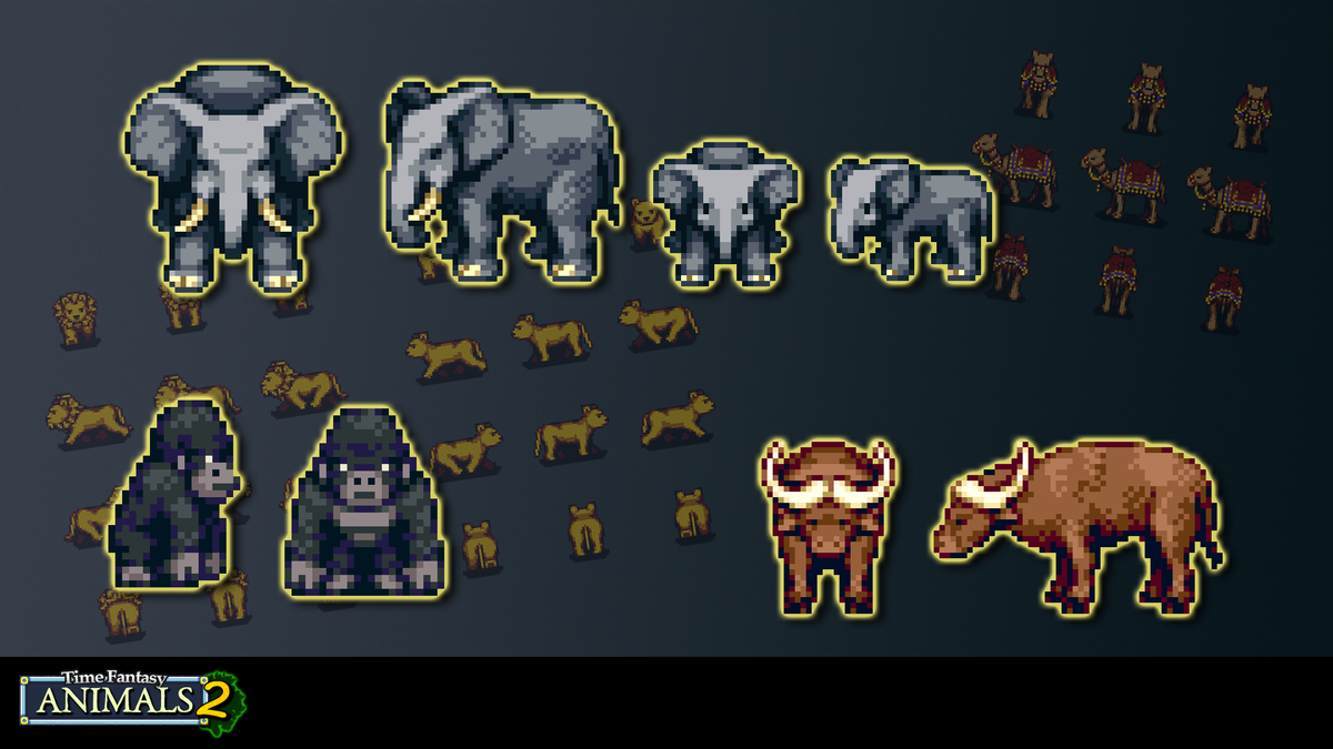 Time Fantasy Add on Animals 2 – KOMODO Plaza (JP)